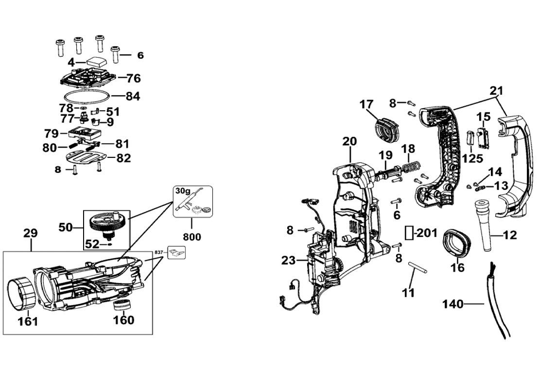Martelo Rompedor SDS MAX 10kg D25892-B2 TIPO 1 - Dewalt - Felap ...